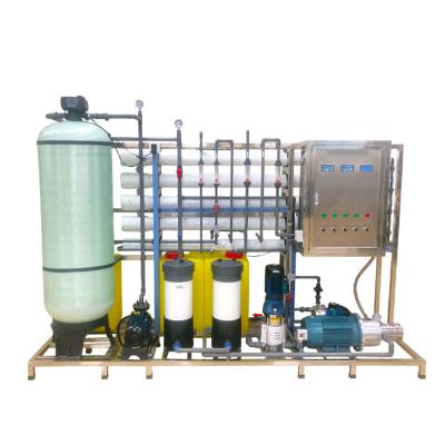China SUS316 Stainless Steel Filter Tank 20t/d Seawater Desalinator High Salt Rejection Drinking Water Treatment for sale