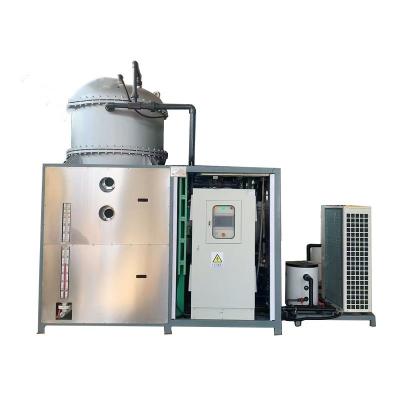 China Low Temperature Heat Pump Vacuum Evaporator 100L/H Wastewater Treatment System for sale