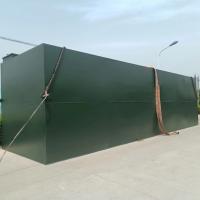 China Integrated Domestic Sewage Treatment Plant STP 50-150 People Customized Carbon Steel for sale