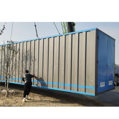China Containerized Domestic Sewage Treatment Plant 300-60 mg/L COD Removal Wastewater Treatment System for sale