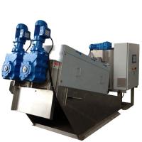 China Multi-Disk Screw Press Sludge Dewatering Machine 0.2-8.2kW for Wastewater Treatment Plant for sale