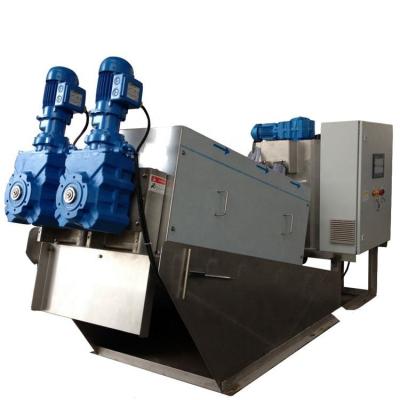China Multi-Disk Screw Press Sludge Dewatering Machine 0.2-8.2kW for Wastewater Treatment Plant for sale