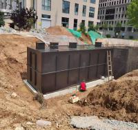 China Underground Integrated Sewage Treatment Equipment 1-500 TPD for Rural Domestic Wastewater Treatment Plant for sale