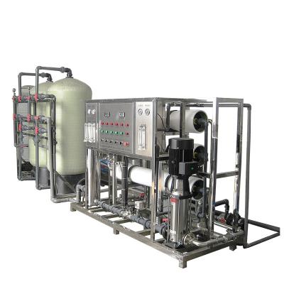 China Reverse Osmosis Water Treatment Equipment 100L-1000L Mobile Desalination Plant for Brewery for sale