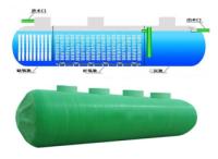 China 300m³ Integrated FRP Wastewater Treatment Equipment 380V 15kW Factory Direct for sale