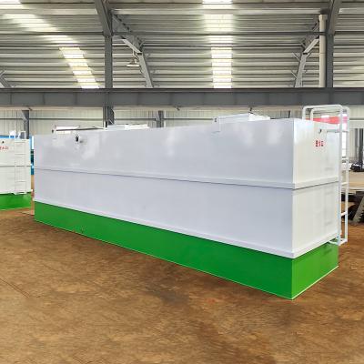 China High Efficiency MBR Package Sewage Treatment Plant 600L/H Integrated System PLC Control for sale