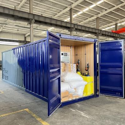 China Integrated Portable Packaged Wastewater Sewage Treatment Plant 200L-10000L for Food Service Hotel for sale