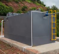 China Construction Sites Movable Integrated Sewage Treatment Plant 600 COD Capacity CE ISO for sale