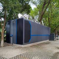 China Construction Sites Movable Integrated Sewage Treatment Plant 600 COD Capacity CE ISO for sale