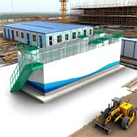 China Construction Sites Movable Integrated Sewage Treatment Plant 600 COD Capacity CE ISO for sale