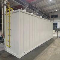 China Integrated MBR Sewage Treatment System 10-100 T/D PVDF Membrane Industrial Wastewater Plant for sale