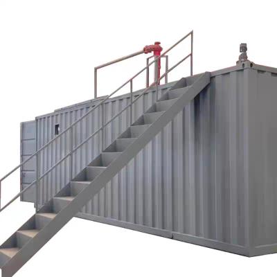 China Integrated MBR Sewage Treatment System 10-100 T/D PVDF Membrane Industrial Wastewater Plant for sale