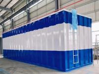 China Compact Integrated MBBR Sewage Treatment Plant 50 GPM High Efficiency Waste Water Treatment Equipment for sale