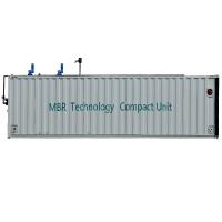 China Containerized MBR MBBR Wastewater Treatment Plant 50-200 m3/day 380V for sale