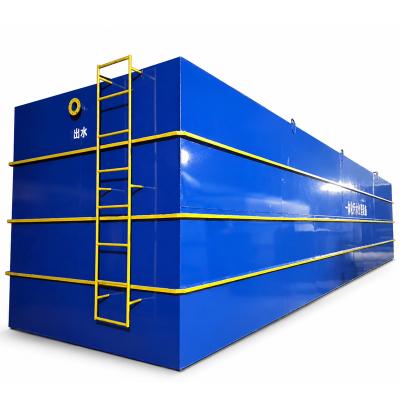 China Fully Buried Integrated Wastewater Treatment Equipment Professional Solution for Car Washing Wastewater Recycle System for sale