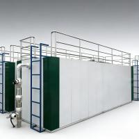 China Integrated MBR MBBR Sewage Treatment Equipment for Domestic and Industrial Wastewater Purification for sale