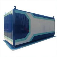 China Modular PLC Controlled Sewage Treatment Plant with Pump & Motor 30m³/d Capacity Easy to Use for Resorts & Commercial Use for sale