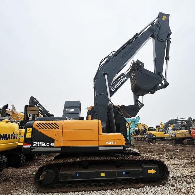 China Old Hyundai Excavator 215 21 Ton Heavy Digger Backhoe for sale