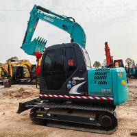China Construction Used Compact Excavators Kobelco Sk75 Digger 7 Ton for sale