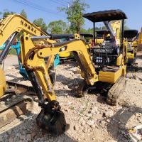 China Repossessed Equipment Trader Mini Used Small Excavator CAT 301.5CR 1.5ton for sale
