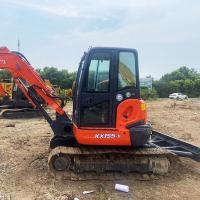China Japan Used Kubota Excavators KX155 Rubber Tracked Diggers 48.3kw for sale