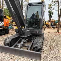 China Compact Mini Used Volvo Excavators EC60D Second Hand Tracked Crawler 6000kg for sale