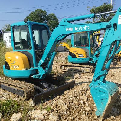 China 2nd hand Mini U-35 Kubota Compact Excavator 3.5Ton Hydraulic System Digging for sale