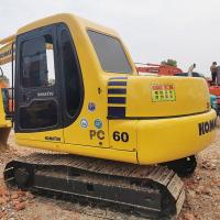 China Used Track Komatsu 5t Excavator PC60-7 Hydraulic Crawler Digger for sale