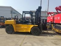 China Japanese 15 Ton Used Forklift Komatsu FD150 Diesel Engine Hydraulic Tracked for sale