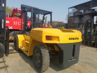 China Japanese 15 Ton Used Forklift Komatsu FD150 Diesel Engine Hydraulic Tracked for sale