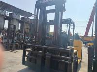 China Japanese 15 Ton Used Forklift Komatsu FD150 Diesel Engine Hydraulic Tracked for sale