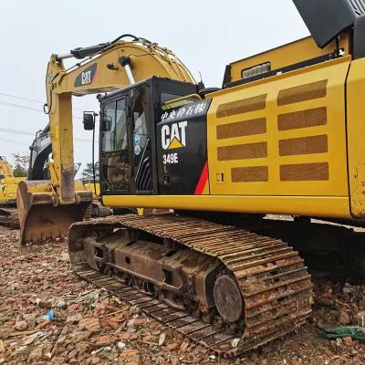 China 349E Used CAT Excavators Large Sized 49Ton Caterpillar Engineering Machine for sale