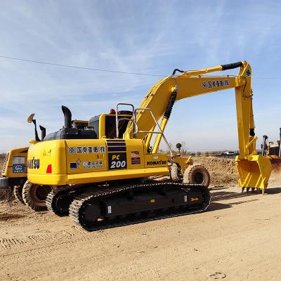 China Factory Supply Used Komatsu Pc200-8N1 Digger Excavator Crawler Backhoe for sale