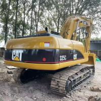 China 25Ton Weight Caterpillar Used CAT 325C Building Excavator Machine Diggers for sale