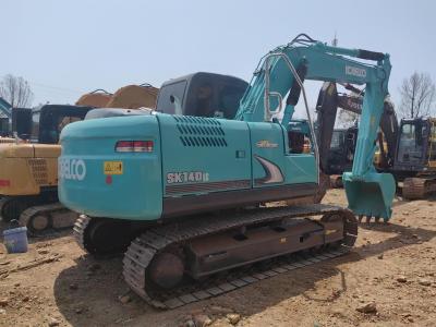China 14Ton Used Kobelco SK140 Middle Backhoe Excavators Earthmoving Crawler for sale