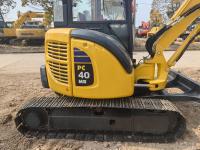China Imported 4Ton Used Komatsu Pc40 Crawler Mini  Excavator Original Engine for sale