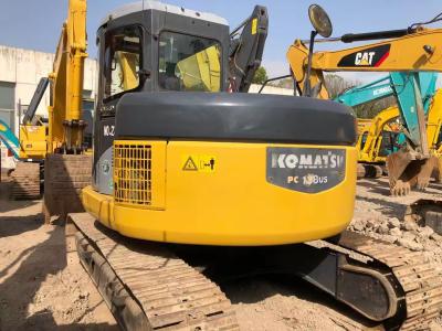 China Secondhand Construction Engineering Digger Original Used Komatsu Pc138 Excavator for sale