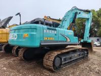China 35 Ton Second Hand Excavator SK350 Used Kobelco Excavator Online for sale