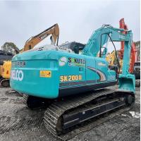 China SK200D Kobelco Second Hand Crawler Excavator With 0.93m3 Bucket Capacity for sale