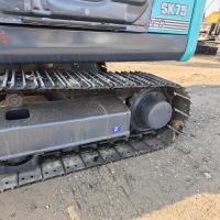 China Kobelco Used Excavator SK75 Construction Machinery With 0.4m³ Bucket Capacity for sale