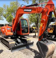China Second Hand Doosan DX75 Excavator 7 Ton Machine Digger for sale