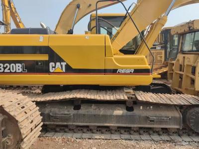 China 20 Ton Used Caterpillar 320B Original Paint Digger Econdhand Cat Excavator Machinery for sale