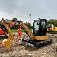 China Mini Caterpillar 303.5 Used CAT 23.6KW Excavators Engineering Track Diggers 5 Ton for sale