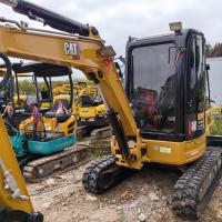 China Hydraulic Mini Caterpillar 303.5 Used CAT 3ton Excavators Engineering Track Diggers for sale