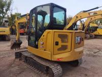 China Second Hand 6Ton Blade Backhoe Digger Cat 306.5 Used Construction Equipment Excavator for sale