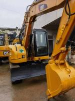 China 8Ton Used Cat 308C Blade Backhoe Excavators 0.35m3 Equipment Digger for sale