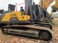 China Used Large Machine Digger Volvo Ec350 Used Earth Moving Mining Excavator 36Ton for sale