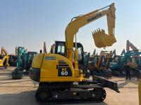 China Used Komatsu PC60 Excavator 0.37m³ 6 Ton Second Hand Crawler Digger For Construction for sale
