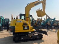 China Used Komatsu PC60 Excavator 0.37m³ 6 Ton Second Hand Crawler Digger For Construction for sale