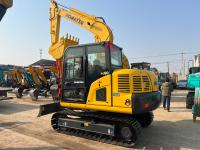 China Used Komatsu PC60 Excavator 0.37m³ 6 Ton Second Hand Crawler Digger For Construction for sale